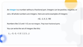 MATH MAP TEXT Numbers and operations.pptx