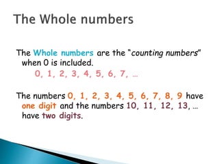 Numbers and place values | PPTX