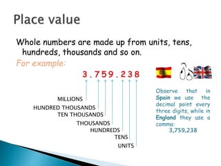 Numbers and place values | PPTX