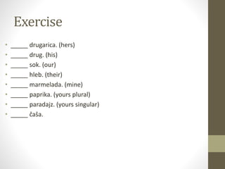 Numbers and plural in the Serbian Language | PPTX
