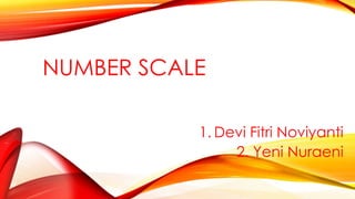 Number scale | PPTX