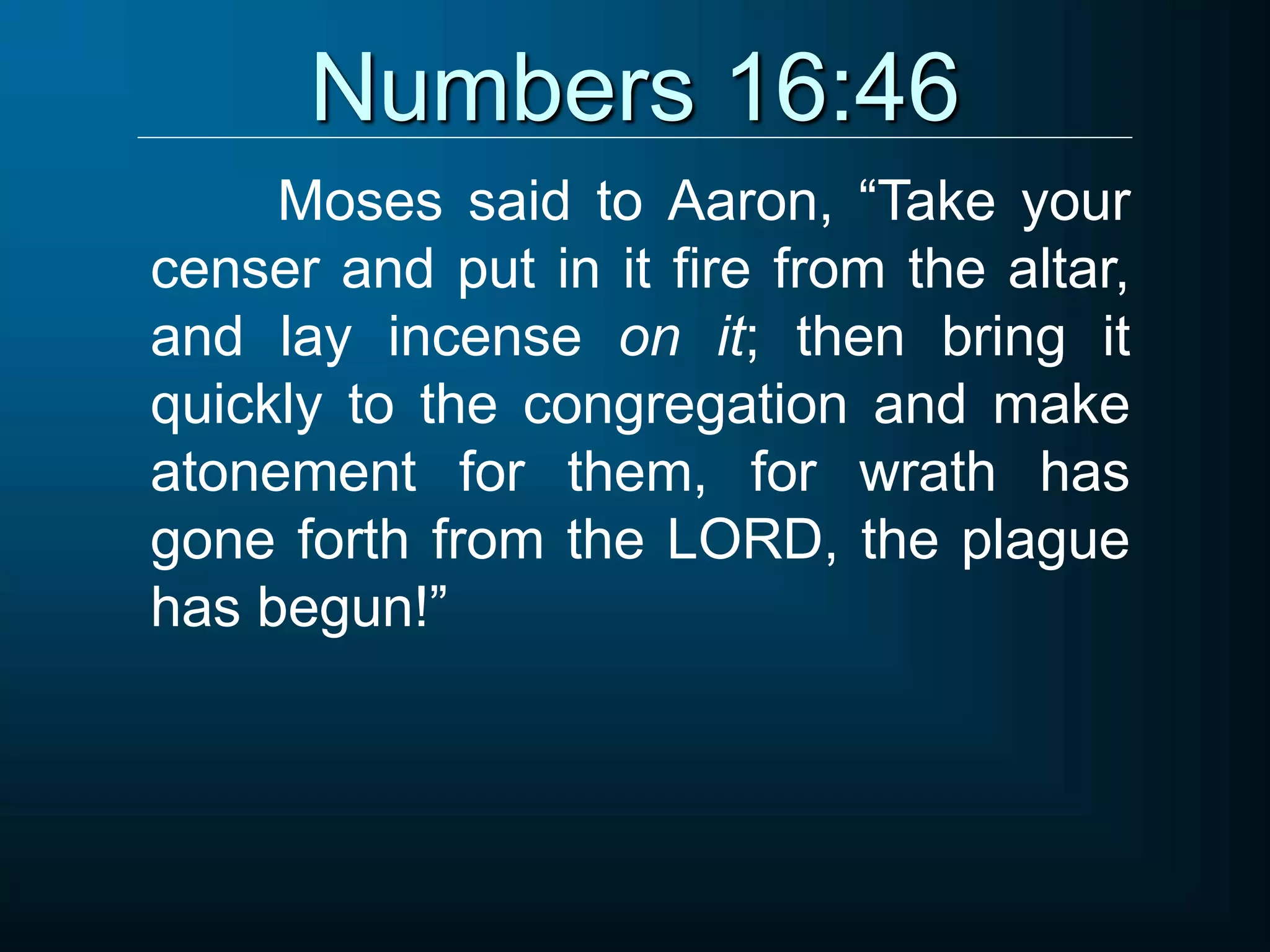 Numbers; Chapter 15-19 | PPT