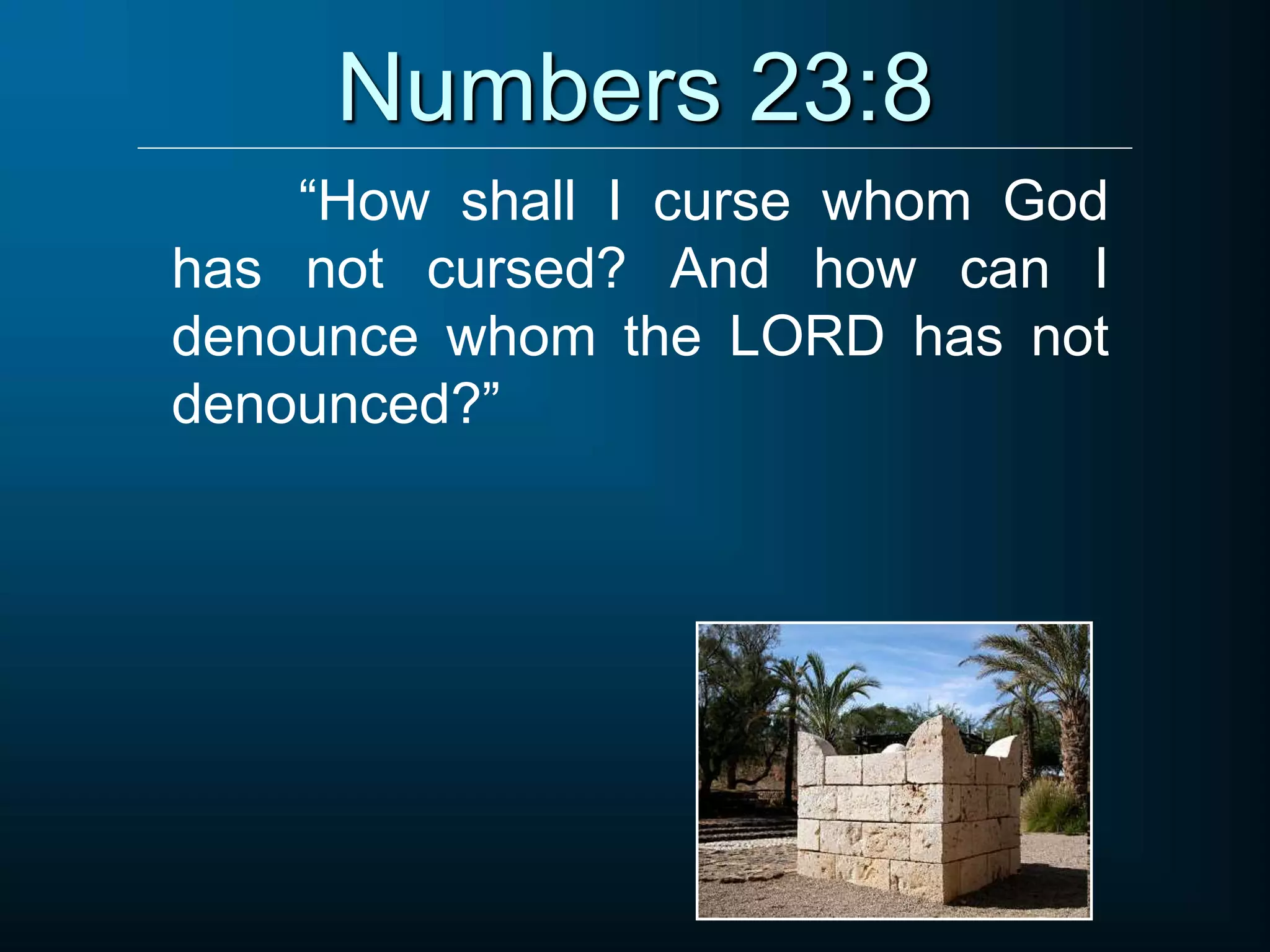 Numbers; Chapter 22-36 | PPT