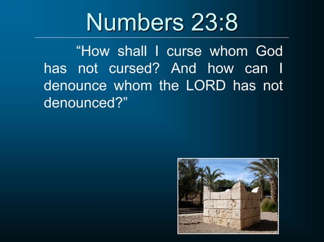 Numbers; Chapter 22-36 | PPT