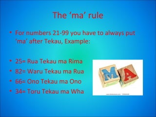 Counting in Maori | PPT