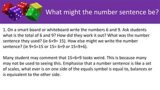 Number sentences j villis | PPTX