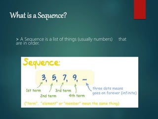 Number sequence | PPT | Free Download