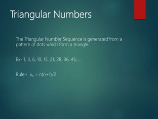 Number sequence | PPTX