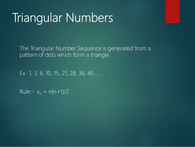 Number sequence