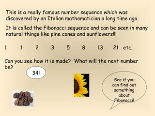 Number sequences | PPT