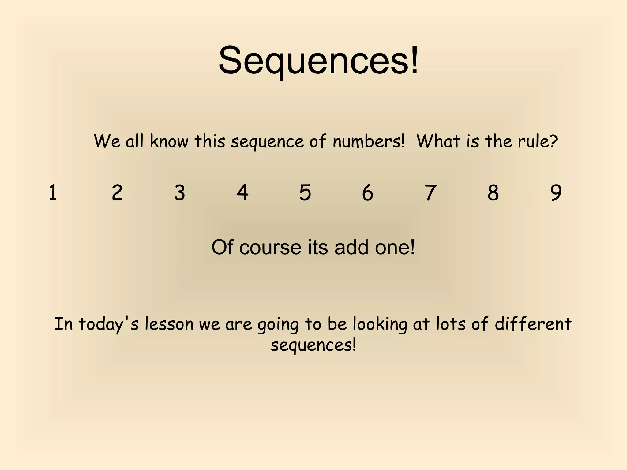 Number sequences | PPT