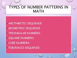 Number sequences | PPT