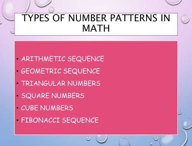 Number sequences | PPT