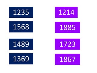 Numbers exercises | PPT