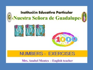 Numbers exercises to 100 | PPT