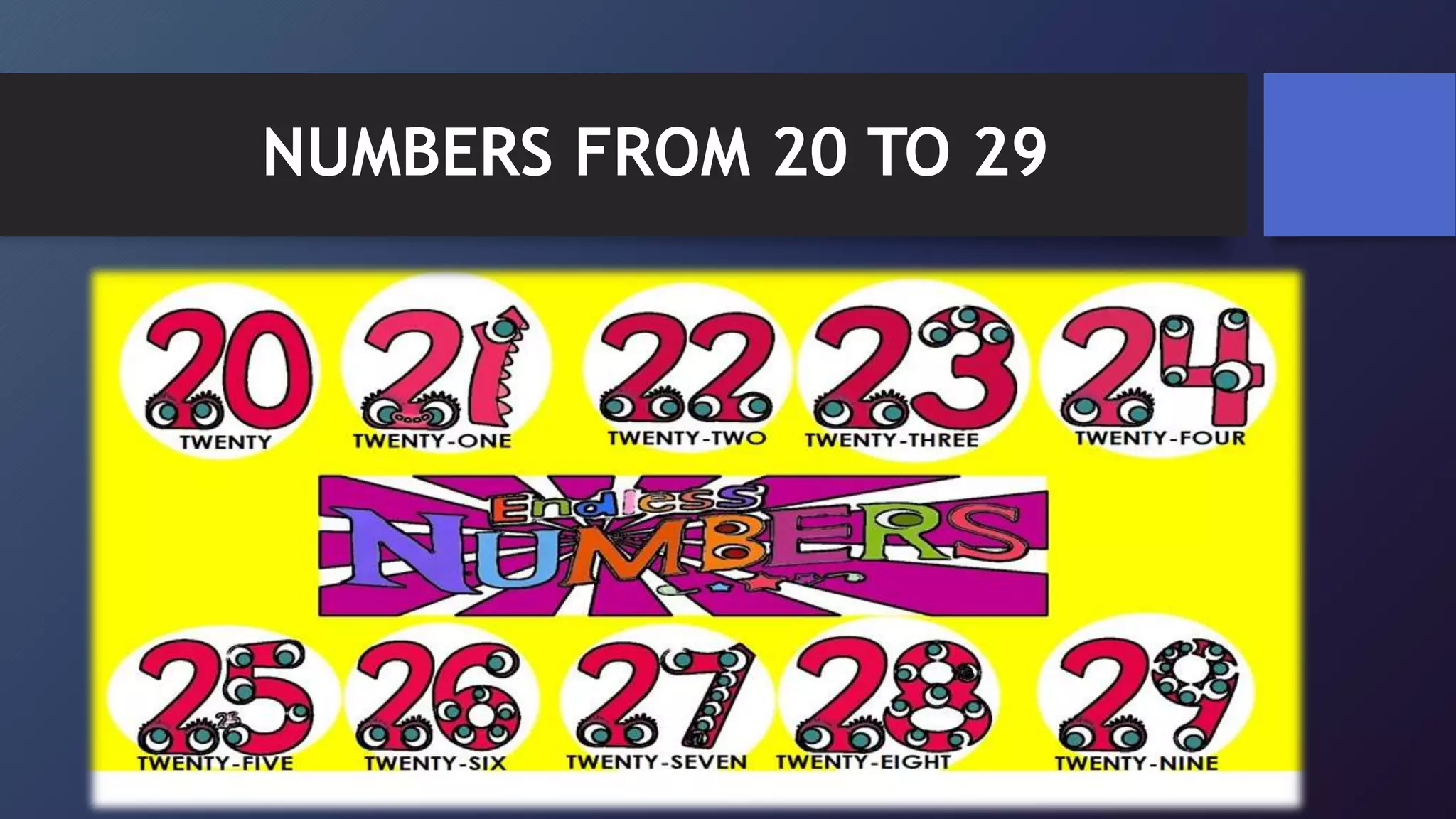 Numbers from zero to one hundred | PPT