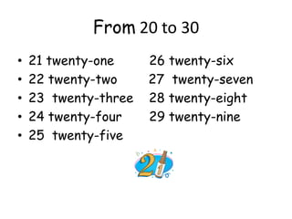 Numbers From 1 To 1000 | PPTX