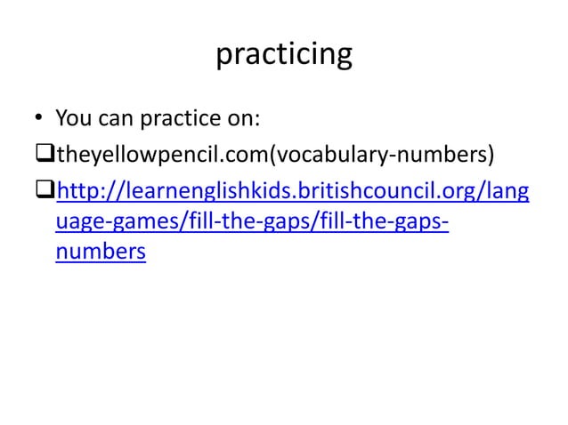 Numbers From 1 To 1000 | PPTX