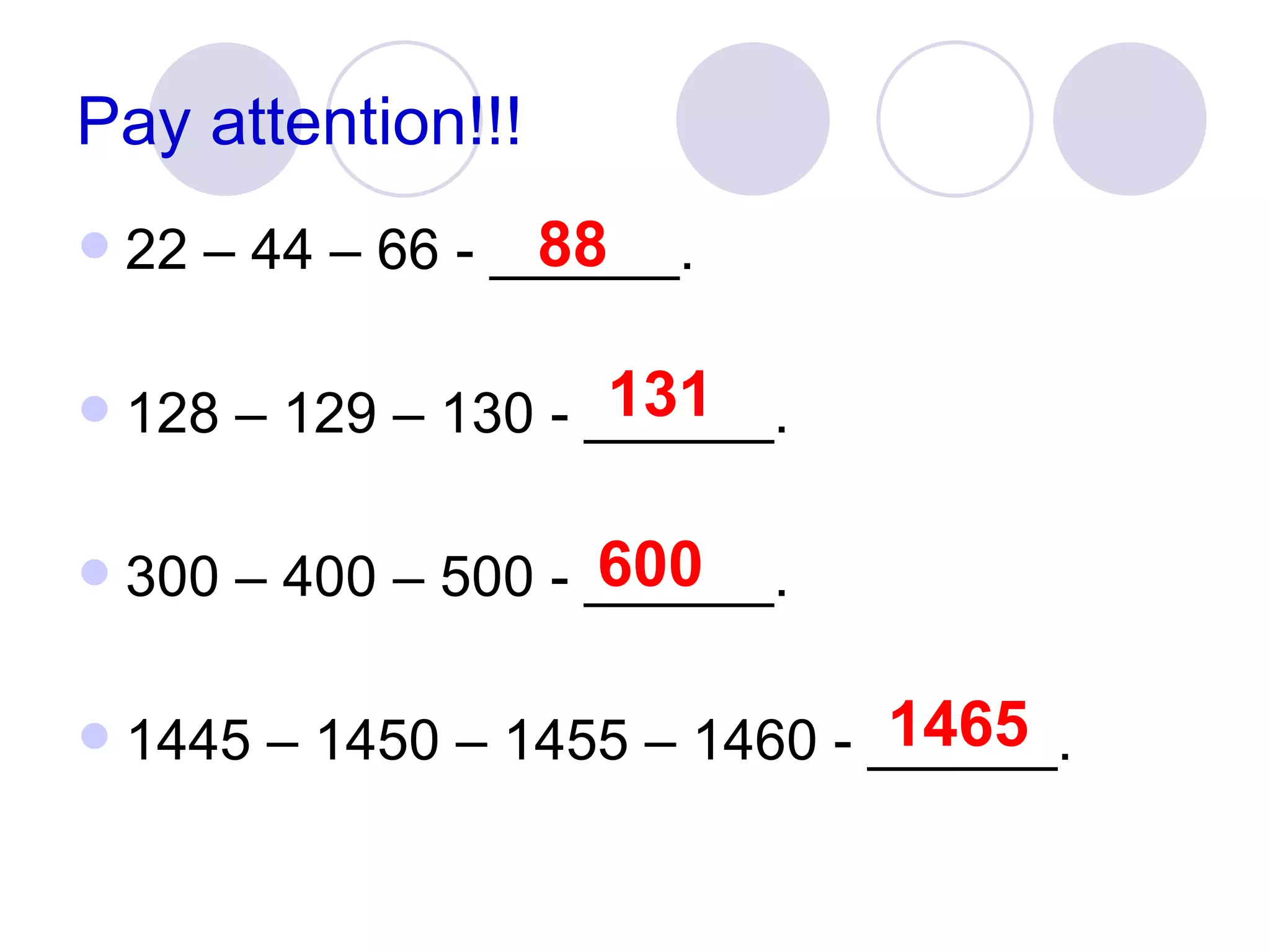 Numbers importance | PPT