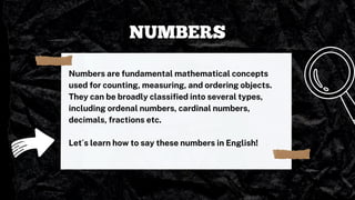 Numbers in english to use with students.pdf