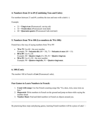 The Numbers in French Language Lessons.pdf