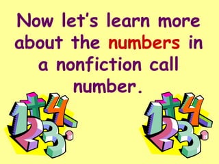 Numbers In Nonfiction | PPT