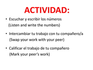 Numbers Lesson Year 7 | PPT