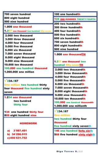NUMBERS | DOCX