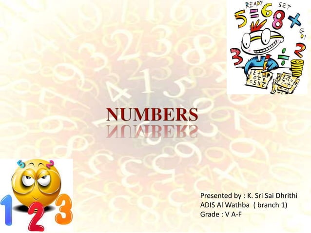 Numbers ppt | PPT