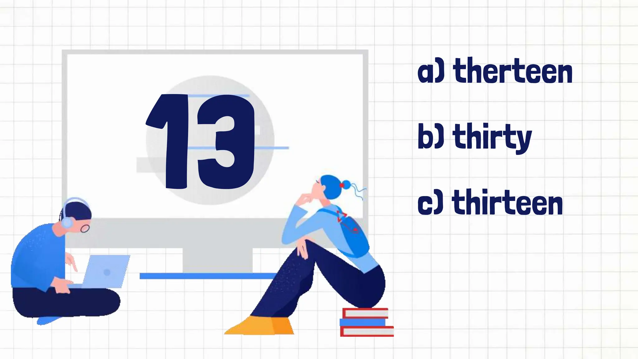 Numbers Quiz Presentation in Blue and Yellow Animated Style.pptx