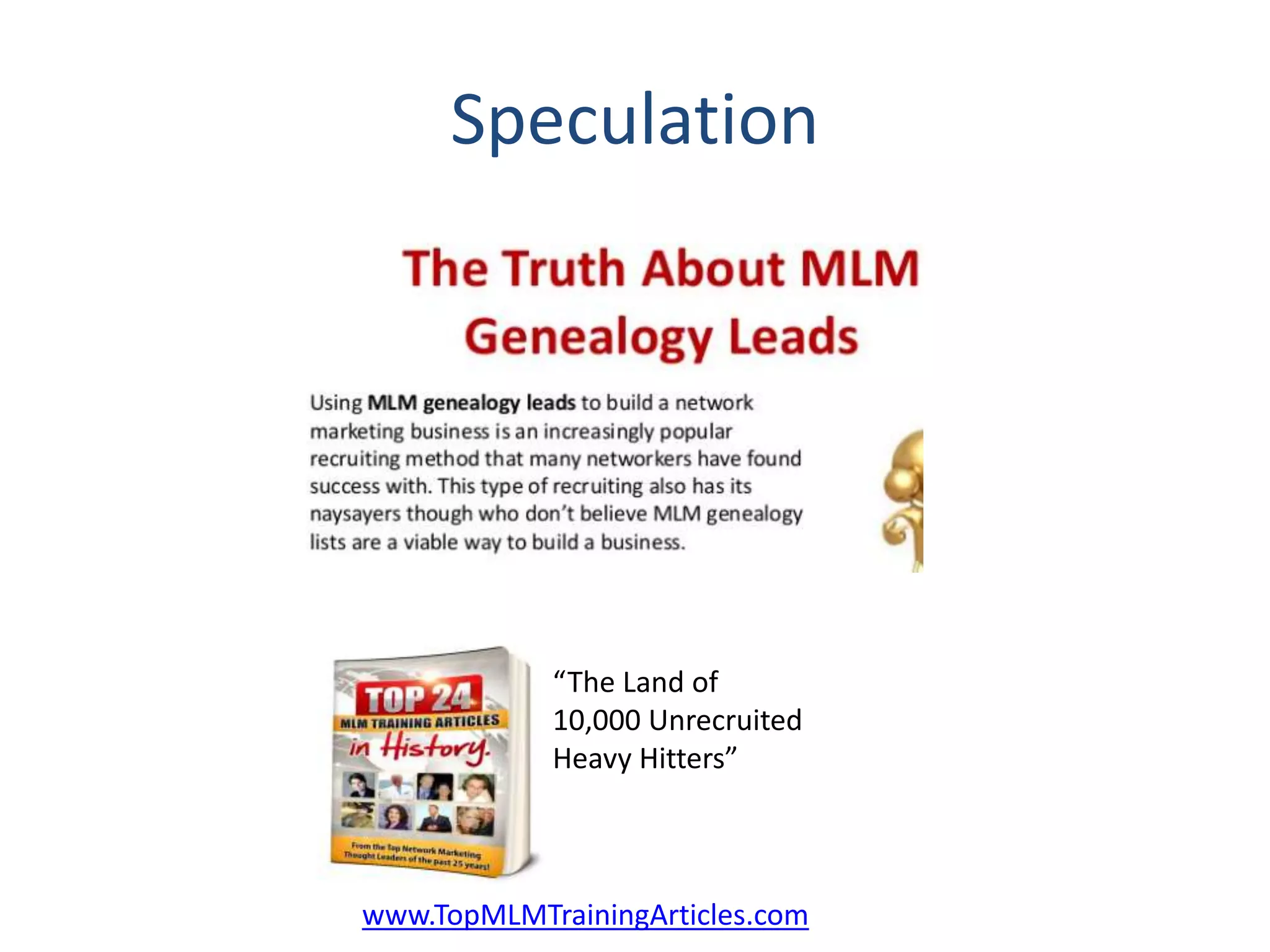 Real MLM Numbers | PPT