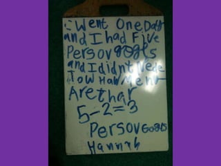 Number stories | PPT