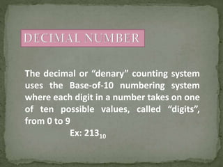Digital computer fundamentals | PPTX