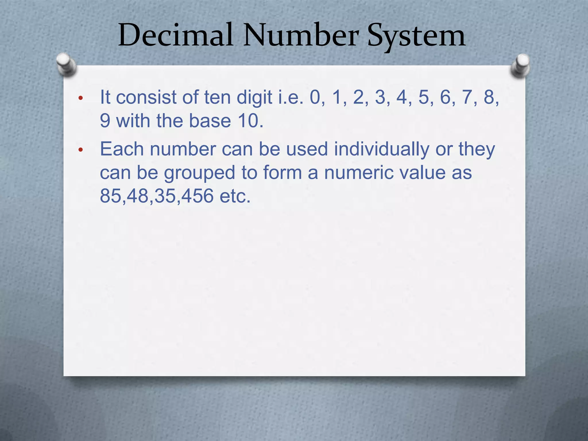 Number system | PPTX