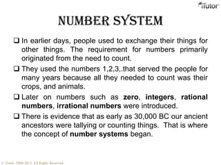 Number System | PPTX