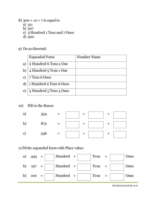18 MATHS WORKSHEET FOR CLASS 5 NUMBER SYSTEM 18 MATHS WORKSHEET FOR CLASS 5 NUMBER SYSTEM