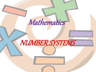 Number System | Ppt