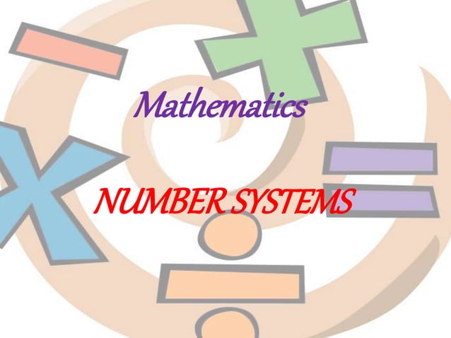 Number system | PPT