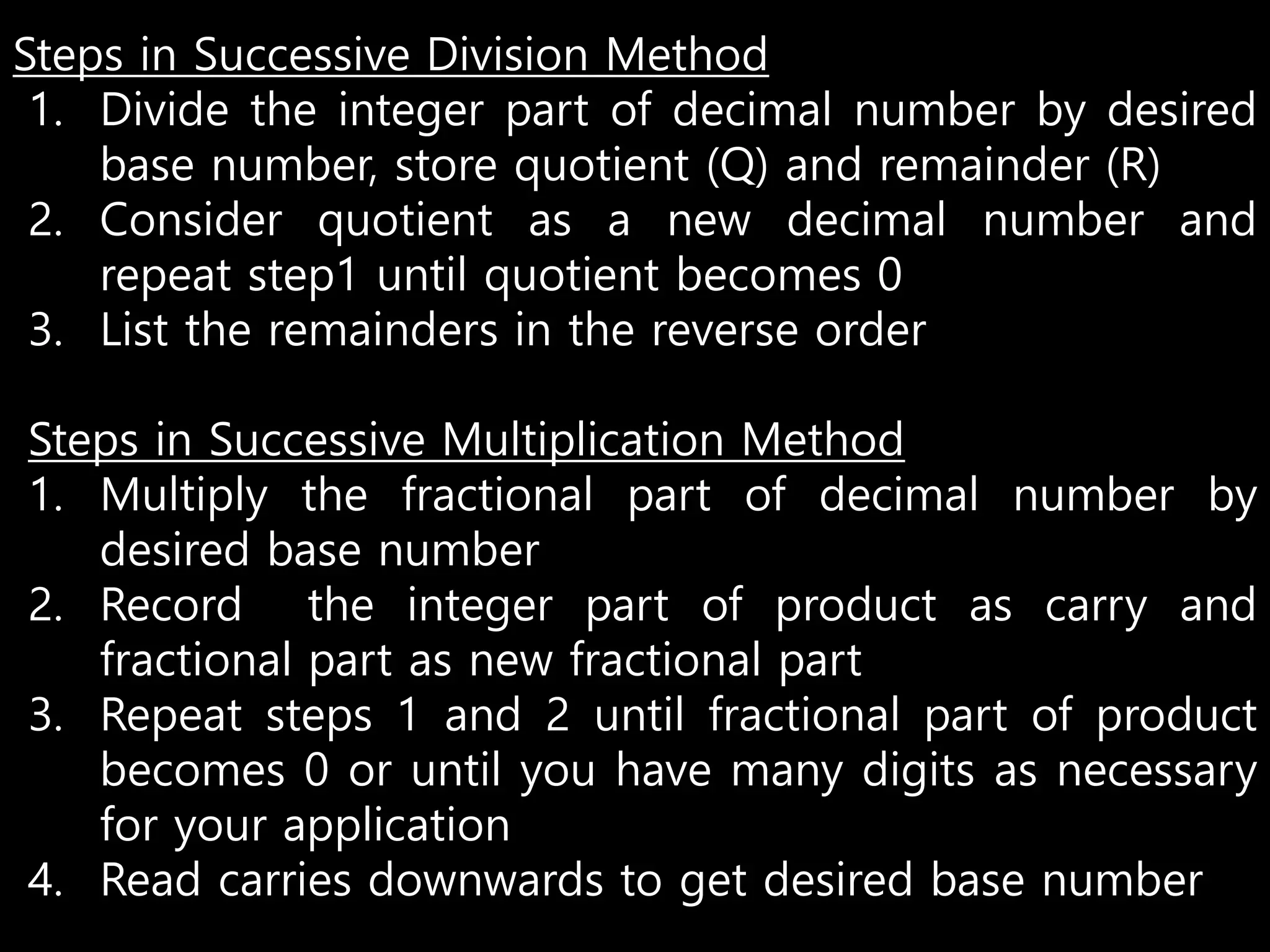 Number system in Digital Electronics | PPTX