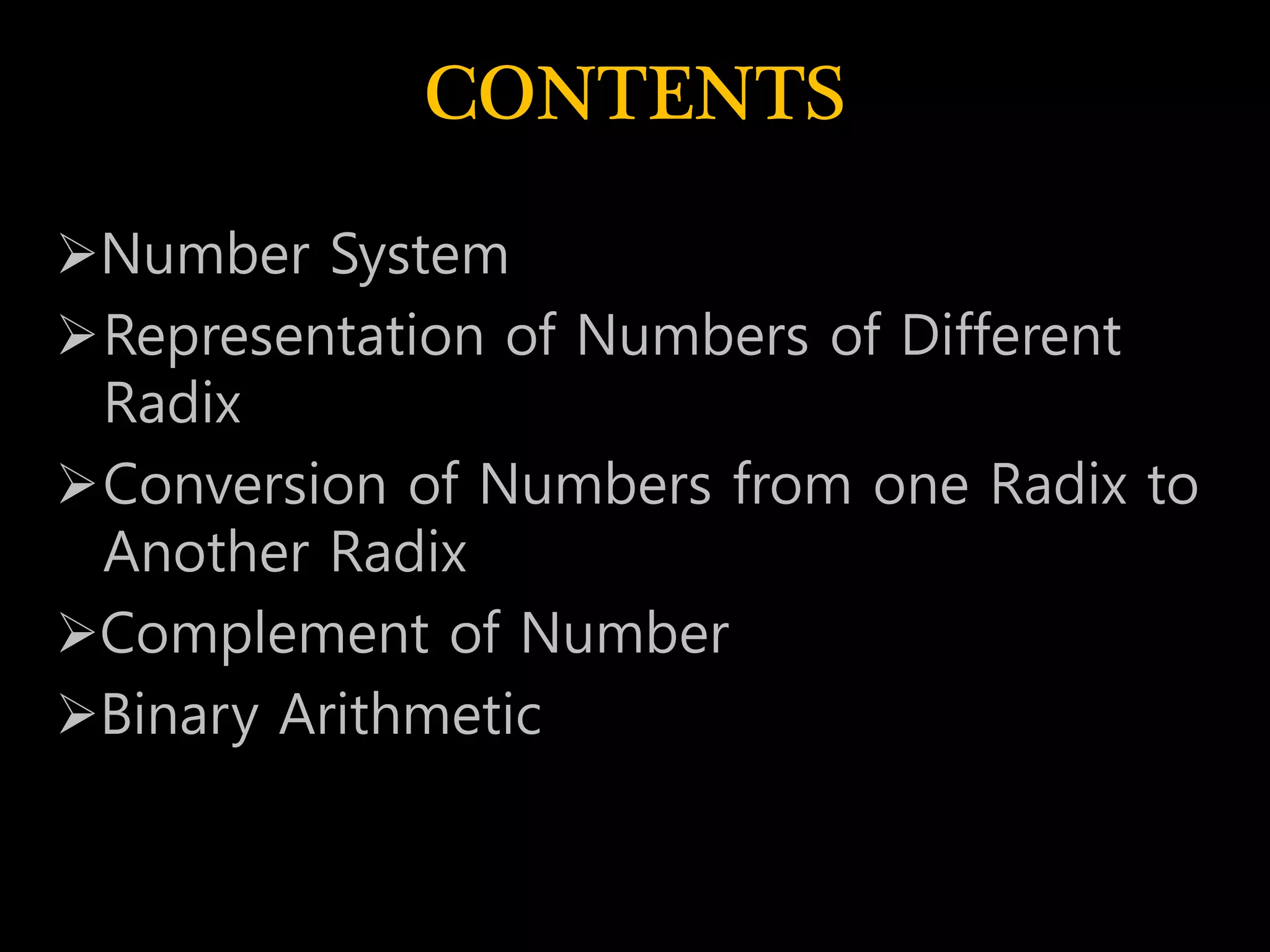 Number system in Digital Electronics | PPTX