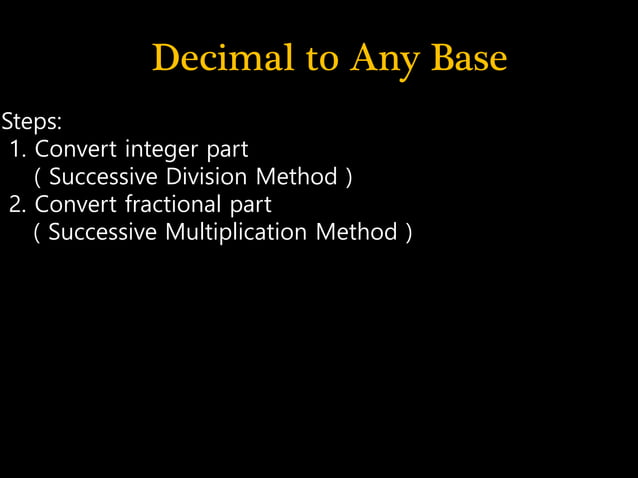 Number system in Digital Electronics | PPTX | Computing | Technology ...
