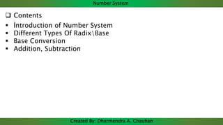 Number system | PPTX