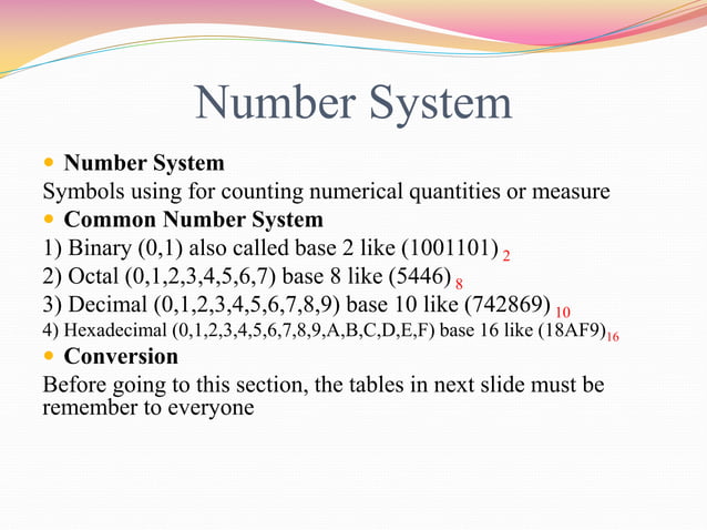 Number system | PPT