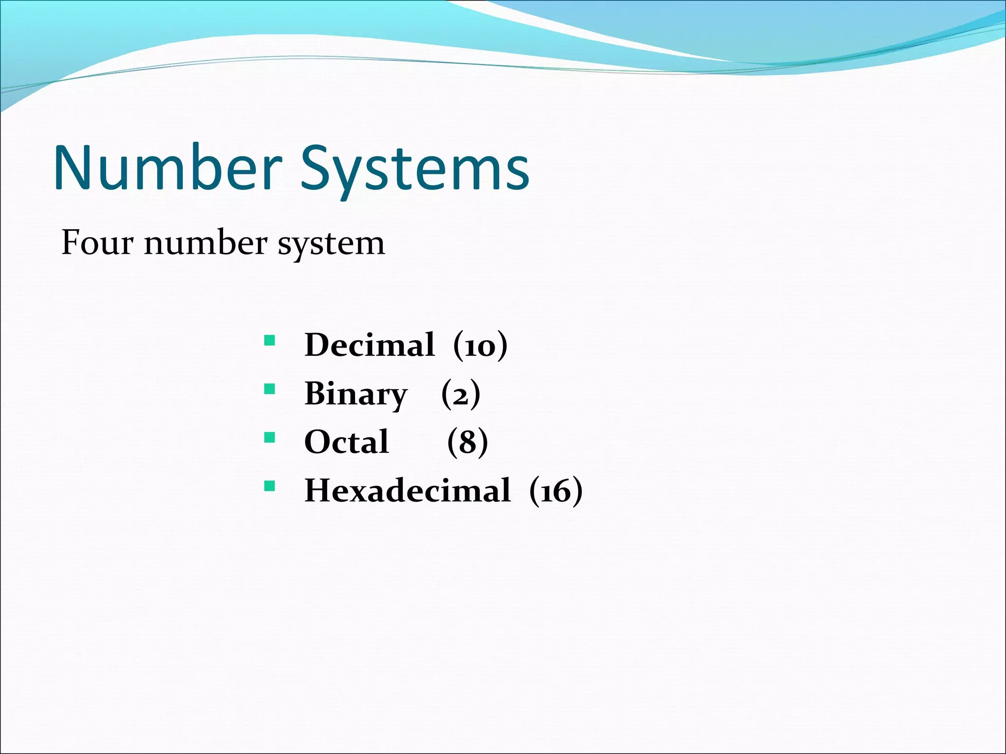 Number system | PPT