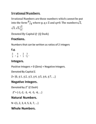 Number system | PDF