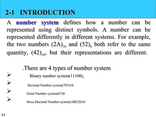 Number system | PPT | Computing | Technology & Computing