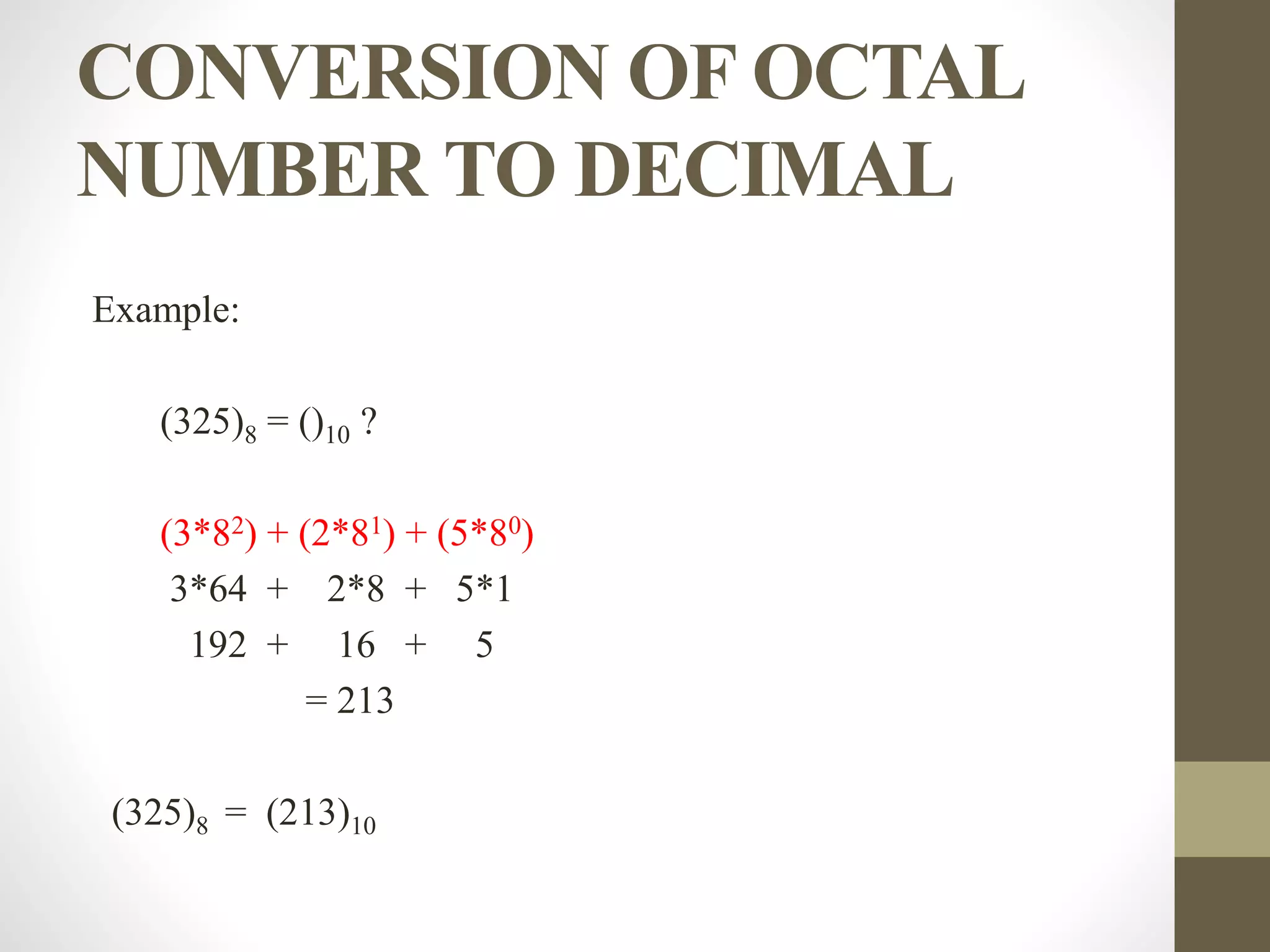 Number system and its conversions | PPTX