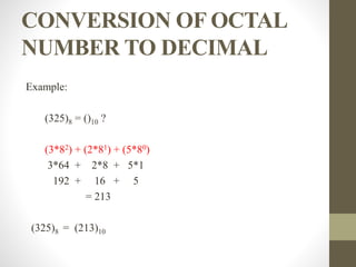 Number system and its conversions | PPTX