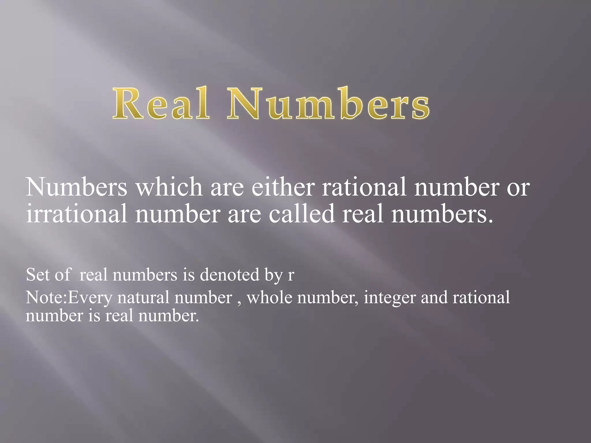 Number system | PPTX