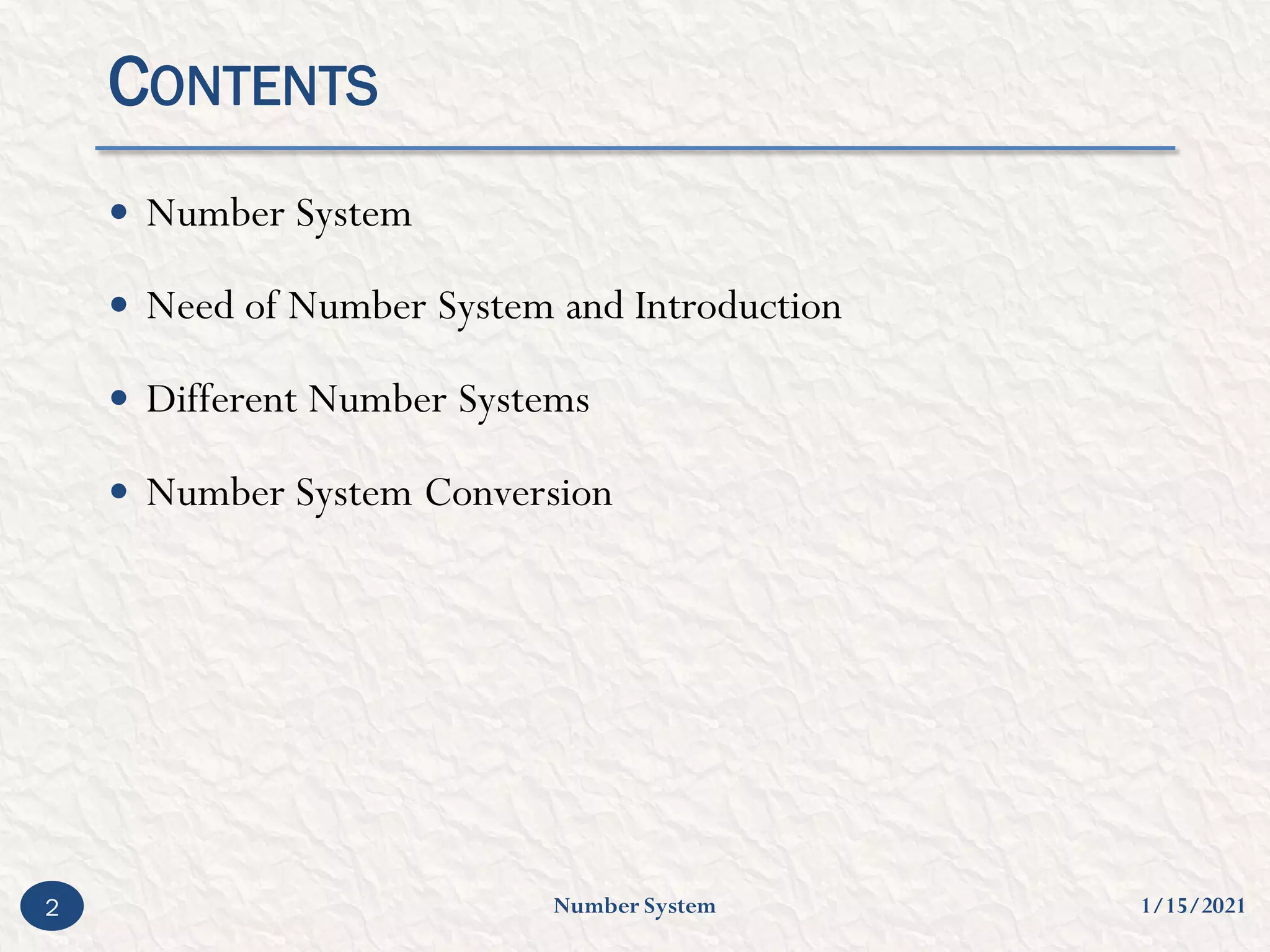 Number system | PPT